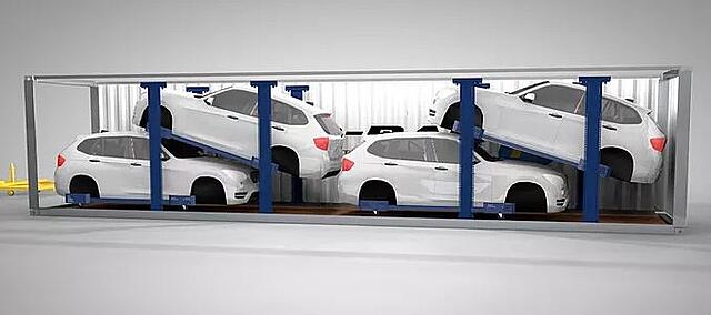 How Do We Achieve Loading 4 Cars Into One Container?