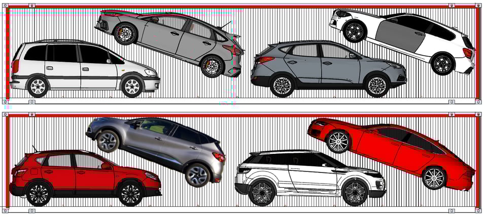 R-Rak offers Unparalleled Flexibility for Multi Vehicle Transport